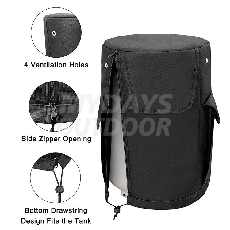 Custom Heavy Duty Propane Gas Tank Cover MDSGC-29