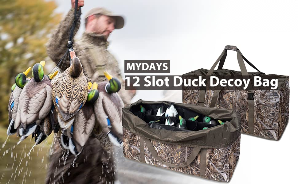 Drake Bag MYDAYS Hunting Blind Bag,Floating Blind Duffel Range Bag Duck ...