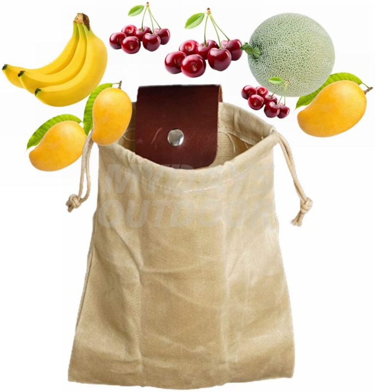 Custom Waxed Canvas Foraging Pouch Bag MDSGO-3 - Mydays Outdoor