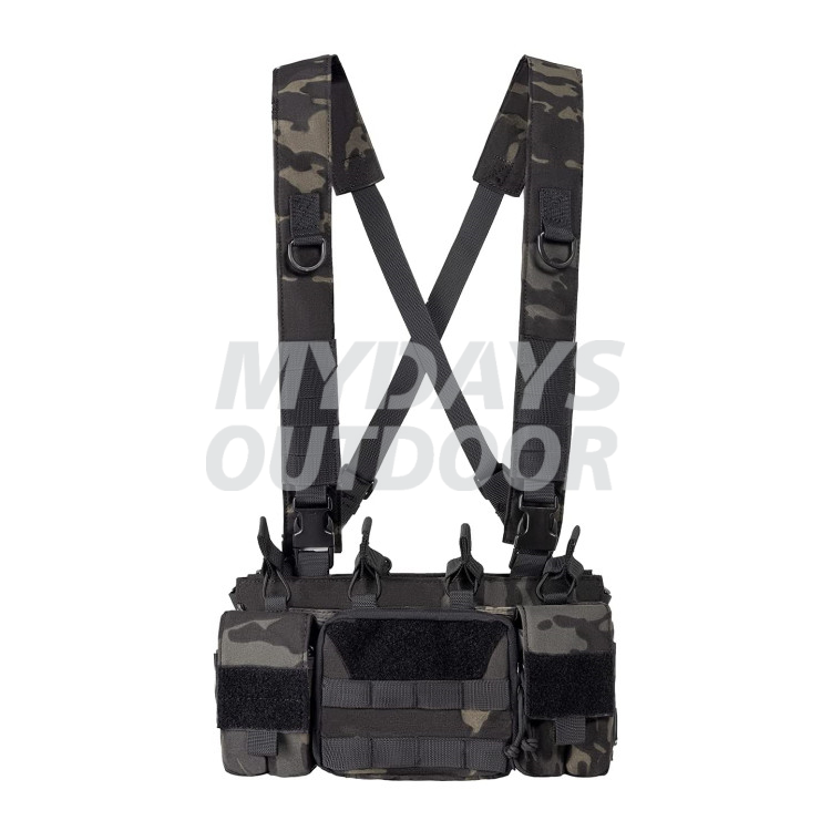 Tactical Chest Bag Military with Rifle & Pistol Chest Pack MDSSC-5 ...